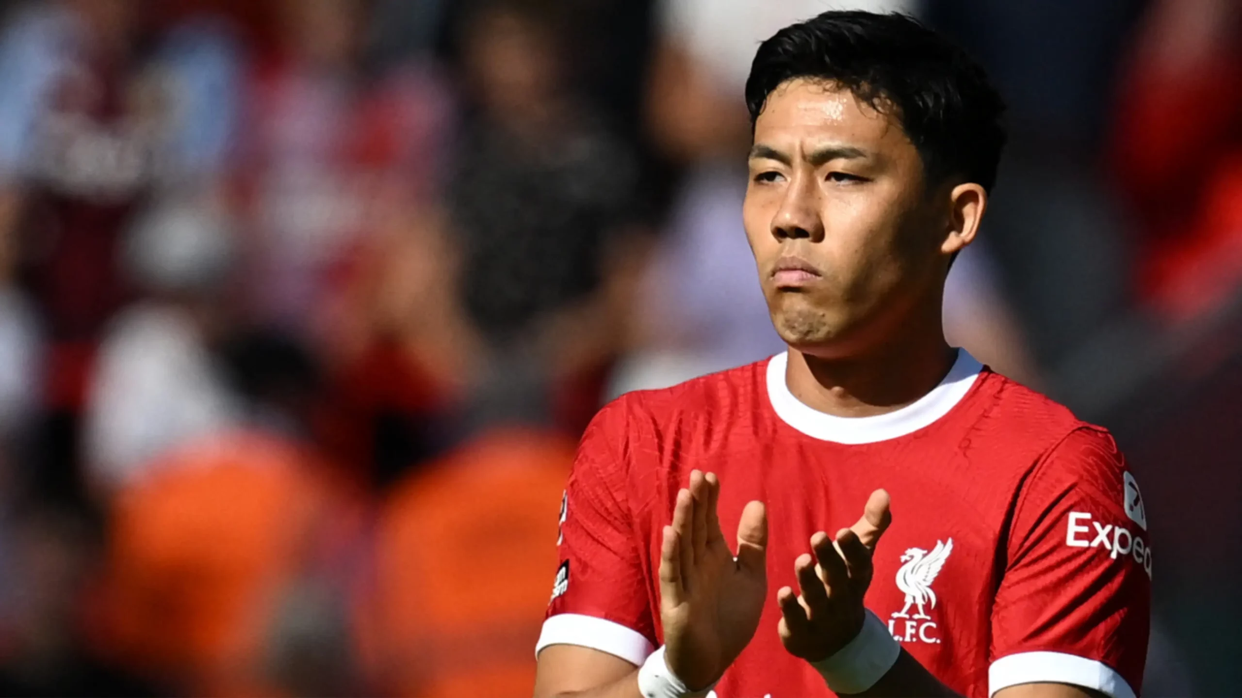 Wataru Endo reveals why he wears a gumshield when playing for Liverpool.