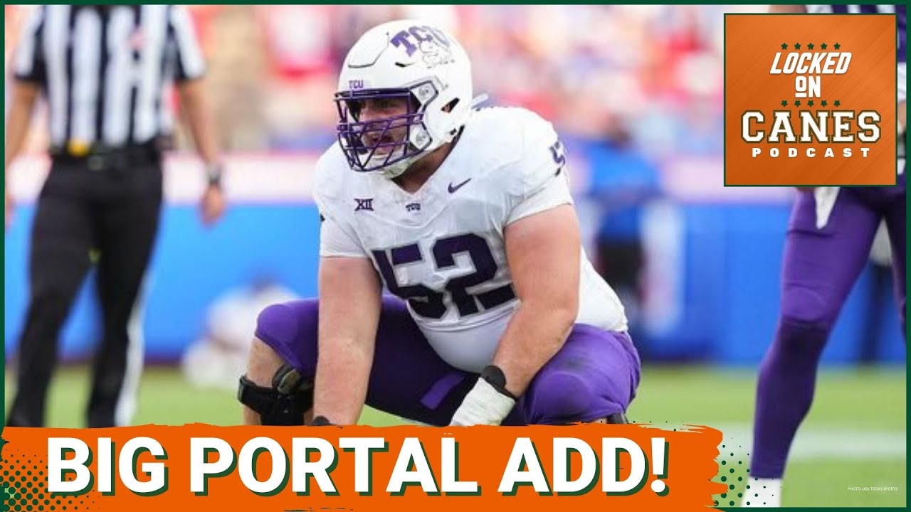 Breaking: Miami Hurricanes Add TCU Center James Brockermeyer via ...