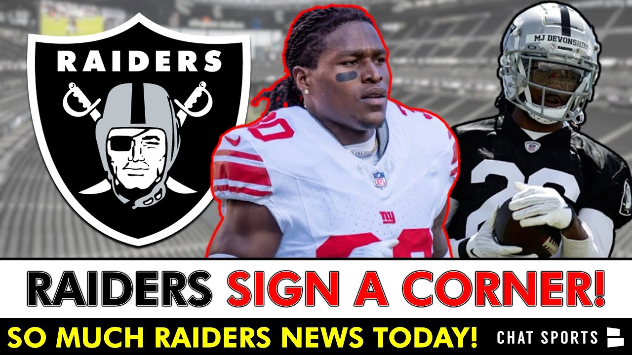 Done Deal: Raiders Sign Darnay Holmes.....