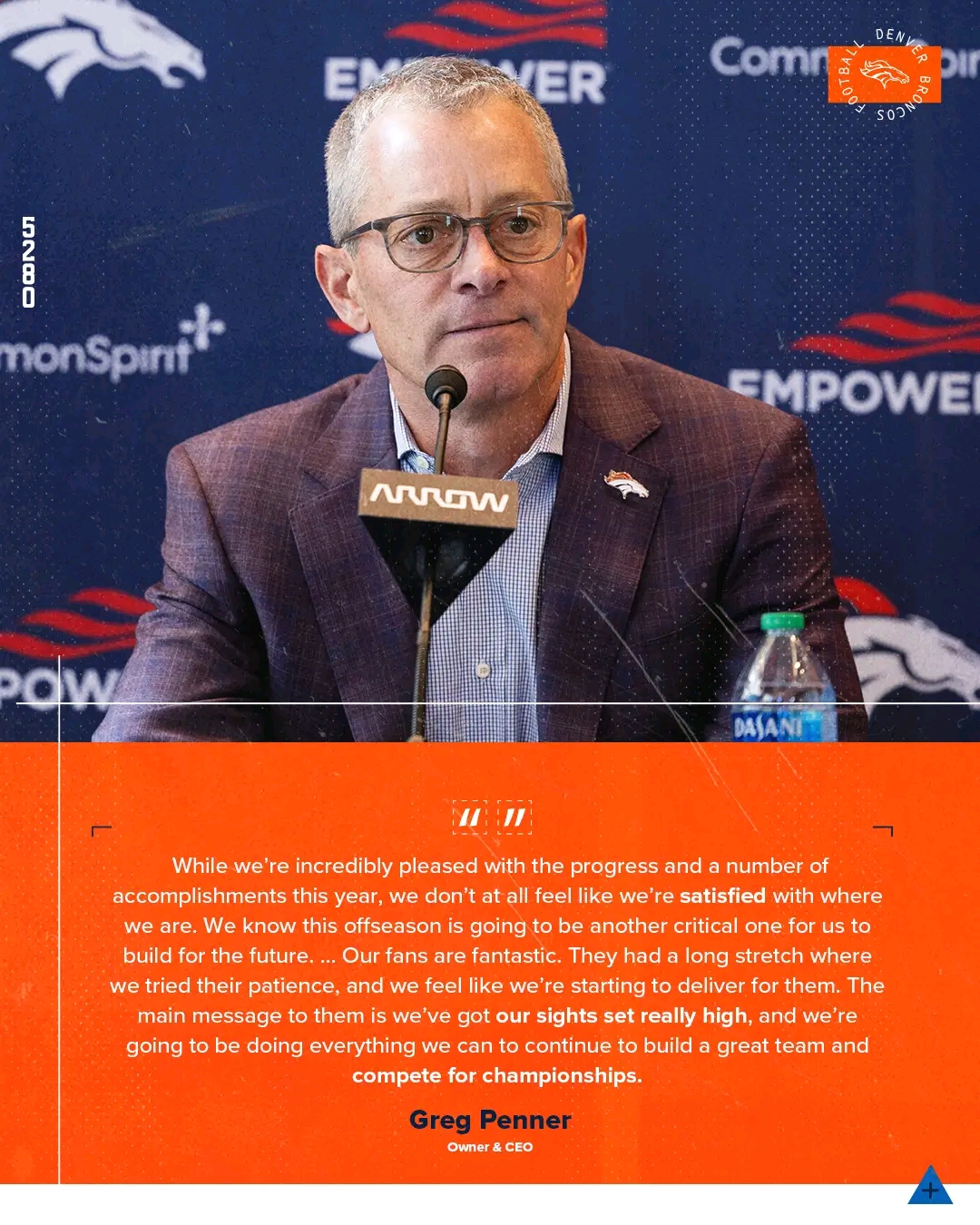 Greg Penner Sends Clear Message to Broncos Country: “Progress Made, But ...