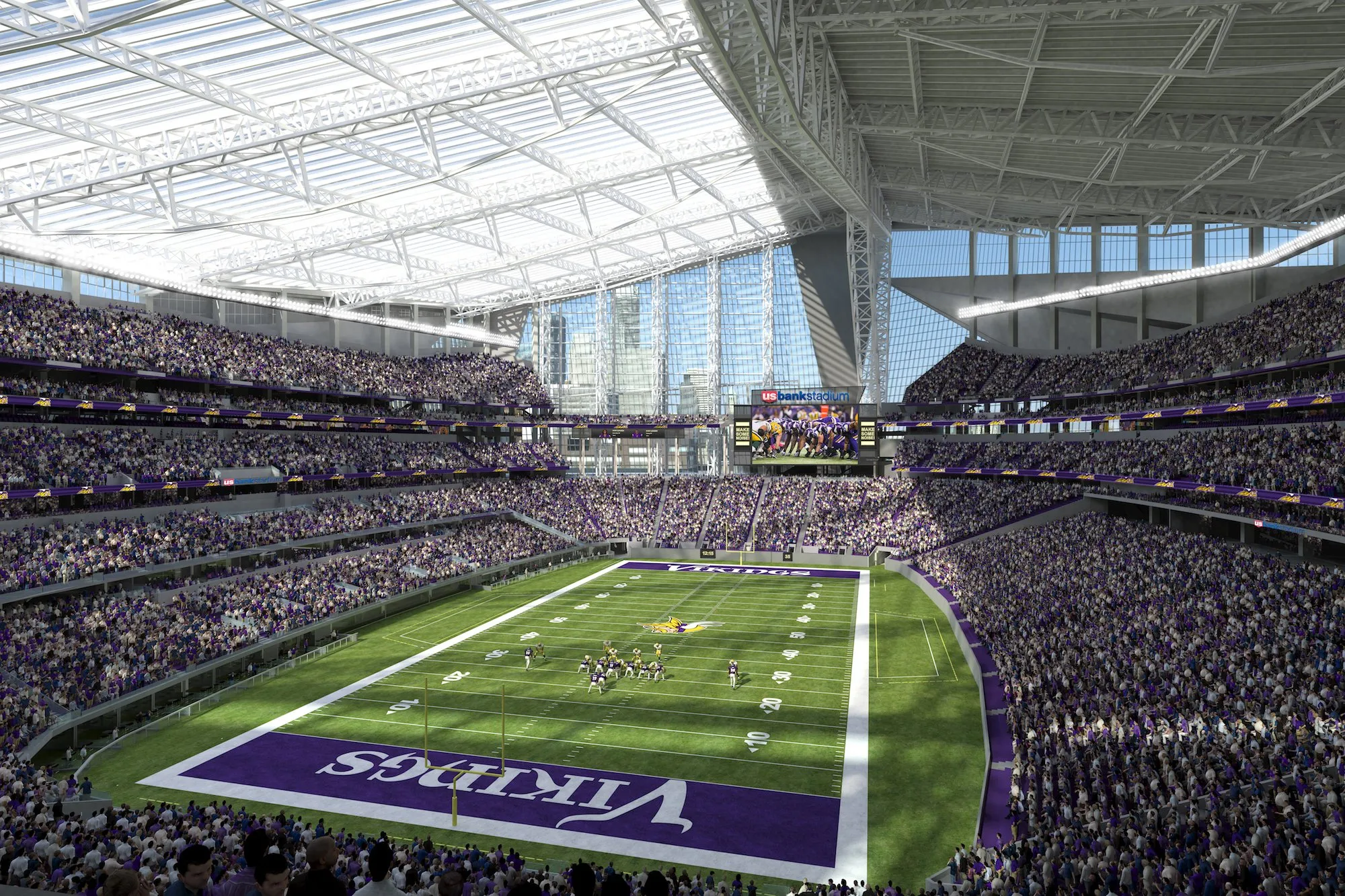 JUST IN: Minnesota Vikings Unveil $5.3 Billion Stadium Renovation ...