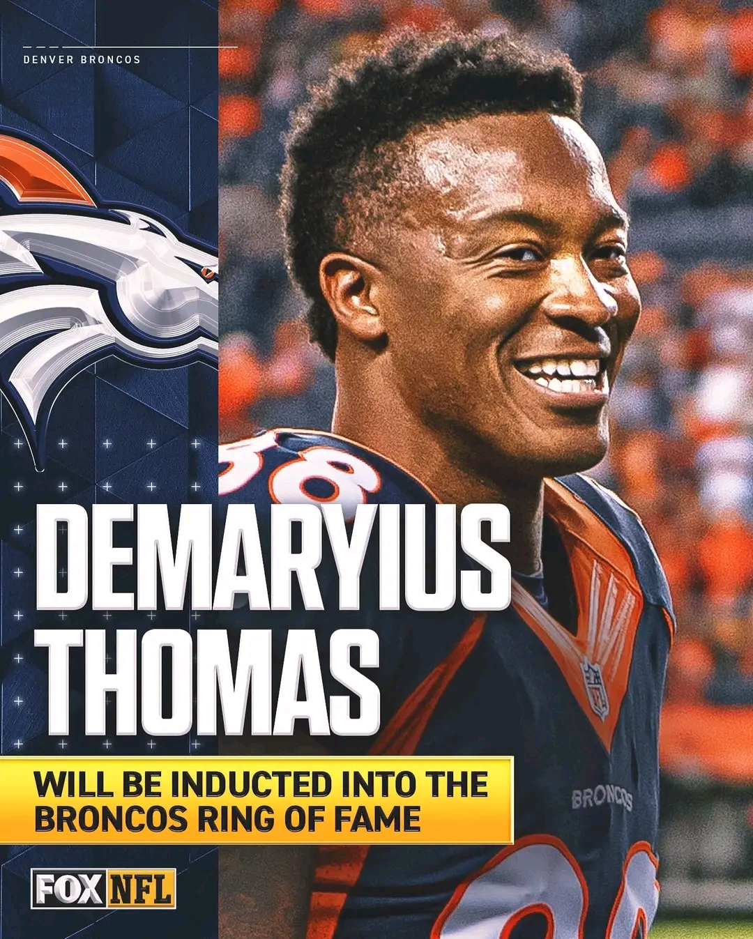 A Lasting Honor: Demaryius Thomas’ Legacy Etched in Denver’s Heart...
