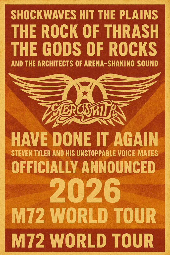 Shockwaves hit the plains: The Rock of thrash, the gods of Rocks, and ...